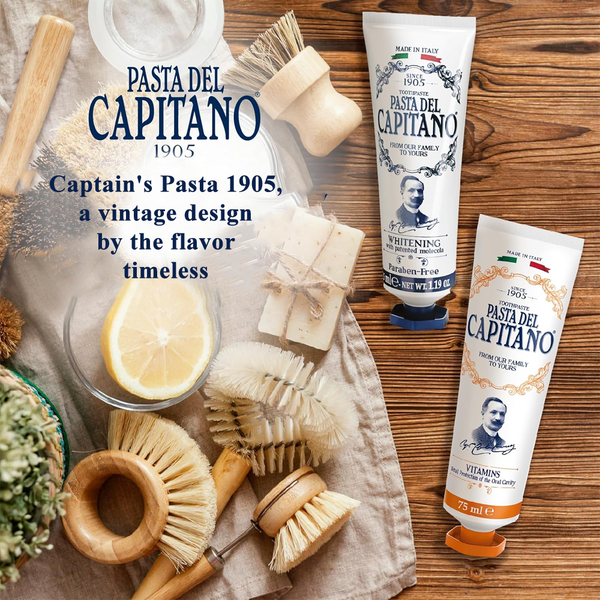 Pasta del Capitano Whitening Toothpaste – Eisler Chemist