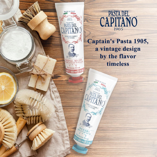 Pasta del Capitano 1905 Original Recipe Toothpaste – Eisler Chemist