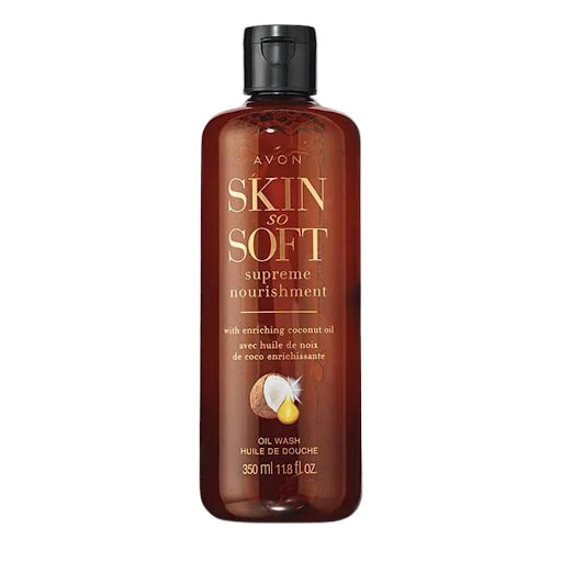Avon Skin So Soft Supreme Nourishment Oil Wash Enriching Coconut Oil 1 ...