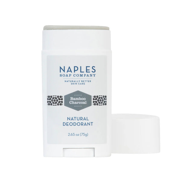 Naples Natural Deodorant Bamboo Charcoal Scent 2.65 oz – Eisler Chemist