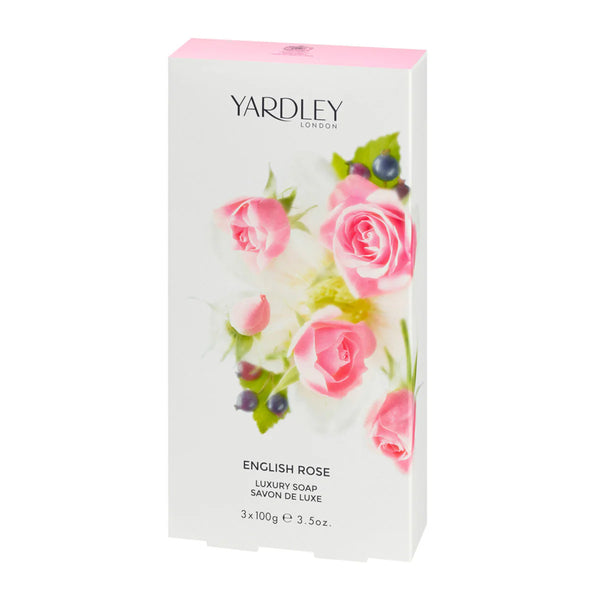 Yardley English Rose Luxury Soap 3 Set – Eisler Chemist
