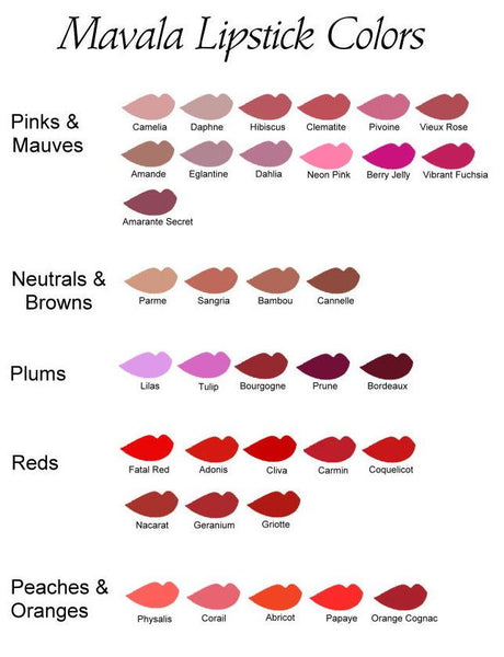 Mavala Lipstick (Select Your Color) – Eisler Chemist